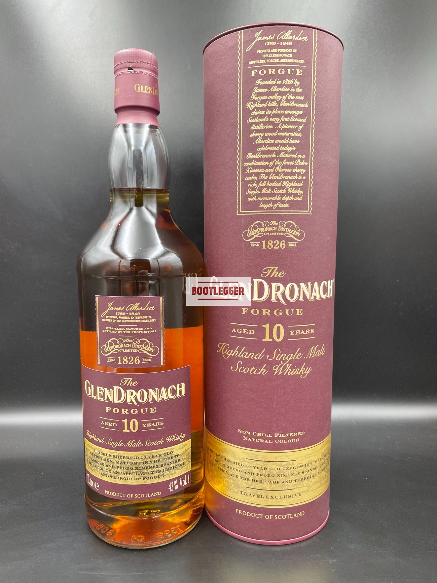 Купить виски GlenDronach Forgue 10 Years Old 1л - Интернет-магазин ...